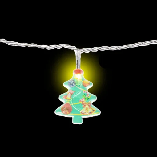 Serie Navideña 20 Led Personajes Navideños Luz Cálida 4.5mts - La ...